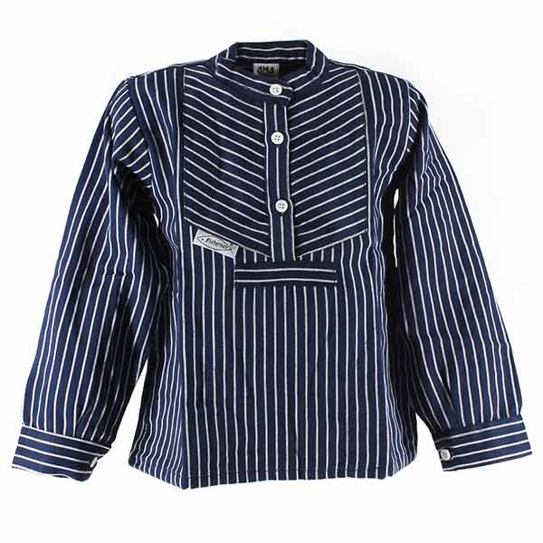 Fischerhemd Finkenwerder, breit gestreift | Fishermen® Shop